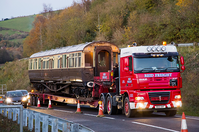 South Devon Railway - 9004 Arrives